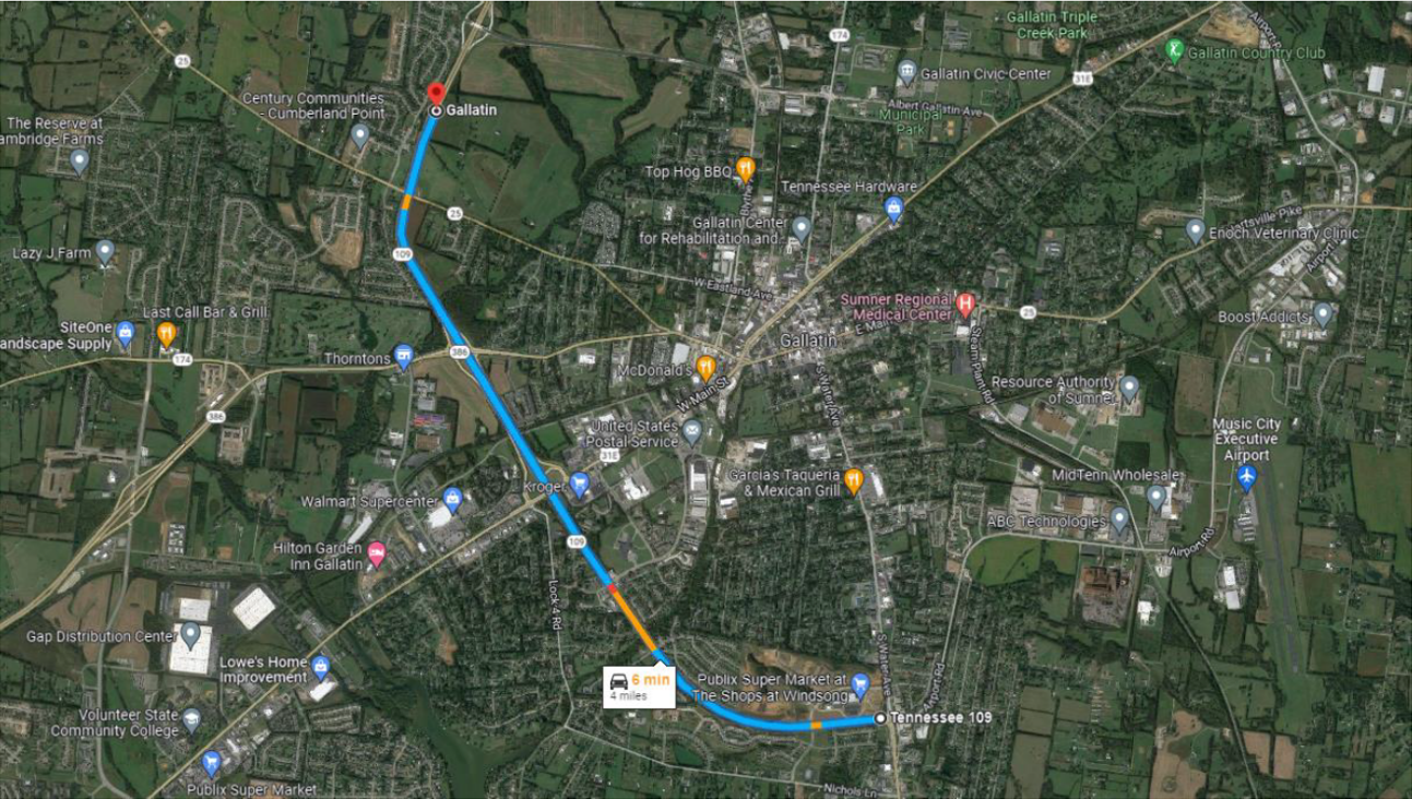 17 Case Study: Tennessee SR-109 | Rural-Highway-Analysis-Guidebook.knit